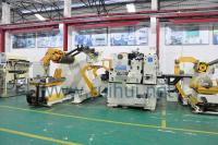 China Coil Sheet Automatic Decoiler Straightener Feeder MAC4-1000F For Press Line for sale