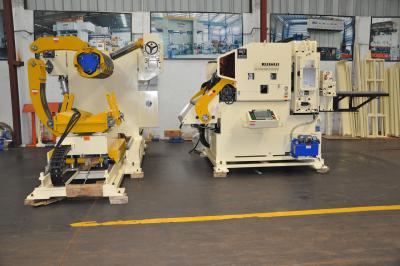 China High Productivity Decoiler And Straightener With Coil Loading Car  MAC2-1000A for sale