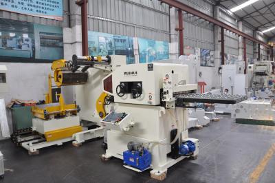 China Stamping Automation Decoiler Straightener Feeder NC Servo Feeder 1600 Width Uncoiler for sale