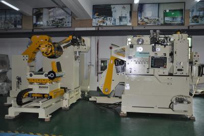 China Automatic 3 In 1 Feeder Flattening Stamping Equipment CE And ISO Certification for sale