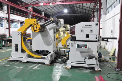China NC Accuracy Uncoiler Steel Decoiling Machine MAC4 -600A Punch Automation for sale