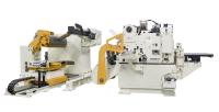 China 3 In 1 Nc Servo Sheet Coil Feeder Straightener / Full Auto Steel Decoiler MAC4-1000H for sale