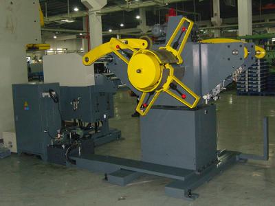 China Coil Flattening And Stamping Decoiler Straightener Feeder High Speed Precision Leveling for sale