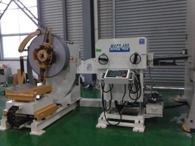 China Metal Sheet Straightening Machine , Press Feeding Equipment Leveling Accuracy for sale
