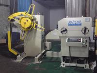 China Metal Plate Straightening Machine , Zigzag NC Feeder Coil Handling Systems for sale