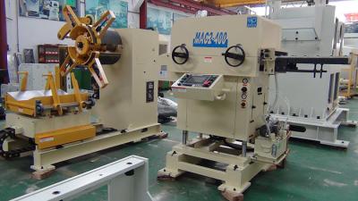 China NC Decoiler Straightener Feeder Automation Equipment Metal Roll Stamping Finished Product for sale