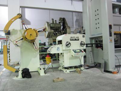 China Metal Coil Processing 3 In 1 Feeder Stamping Peripheral Equipment Low Noise for sale