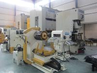 China Heavy Material Rack Leveling Decoiler Straightener Feeder Auto Parts Stamping Processing for sale