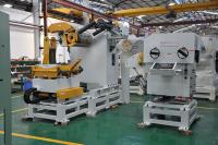 China Metal Parts Stamping And Steel Coil Uncoiler Equipment , Coil Straightening Machine for sale
