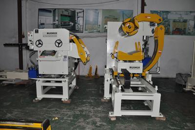 China Hardware Terminal Strip Steel Coil Uncoiler , Automatic Molding Processing NC Feeder for sale