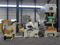 China 3 In 1 Decoiler Straightener Feeder Sheet Metal Plastic Processing Stamping Peripheral Equipment for sale
