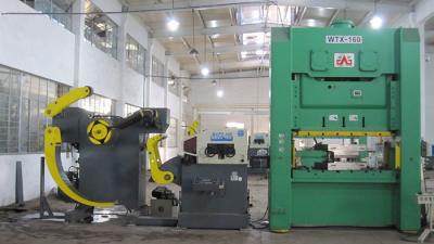 China Durable NC Decoiler Straightener Feeder Hardware Fastener Stamping Punching Equipment for sale