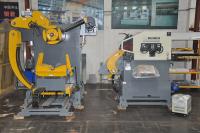China Leveling Coil Feeder Straightener , 3 In One Feeders For Cable Processing for sale