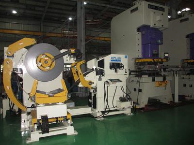 China CE Coil Feeder Straightener Stamping Production Line , Automatic Feeding Equipment for sale
