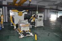China Double Head Material Frame Decoiler And Straightener Servo Feeder Automation Equipment for sale