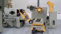 China Leveling Feeder Steel Coil Handling Equipment For Car Parts Manufacturing Line Material Frame for sale