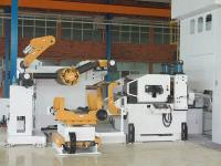 China Metal Steel Coil Uncoiler Punching Machine , Pneumatic Feeder Great Performance for sale