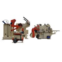 China High Speed Metal Sheet Straightening Machine Unwinding Spring Splint Stamping for sale