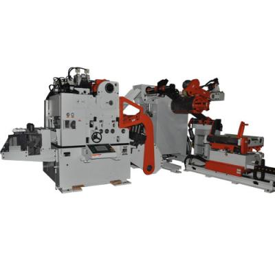 China Heavy Duty Material Frame 3 In 1 Feeder For Coil Unwinding , Automatic Feeding Line for sale