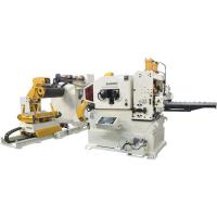 China Manual Unwinding Decoiler And Straightener Machine Aluminum Stamping And Leveling for sale