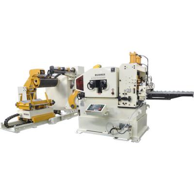 China Manual Unwinding Decoiler And Straightener Machine Aluminum Stamping And Leveling for sale