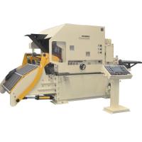 China Large Automated Punching Machine , Hydrauilc Mandrel Expansion Leveling Feeder for sale