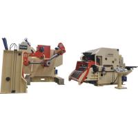 China Manual Control Metal Sheet Straightening Machine / NC Feeder Feeding Speed Punch Metal Processing for sale