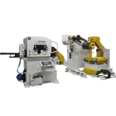 China Thin Roll Stamping Die Disc Horizontal Coil Feeder Straightener Automatic Punching Machine for sale