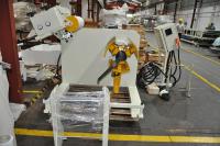 China Line Speed 16 Meter Per Minute Mandrel Expansion Uncoiler With Straightener for sale