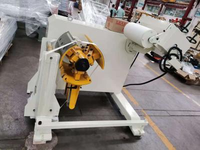 China Mandrel Expansion Decoiler and Leveler Machine Coil Processing Equipment for sale