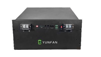 China Custom 5KWh 51.2V 100Ah LiFePO4 Rack Mount Battery with 6000 Cycle Life for Home Energy Storage for sale