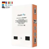 China Yunfan YF 150AH Wall-Mounted Lithium Ion Battery with 200A Solar Charge & 953×600×241mm Dimensions for sale