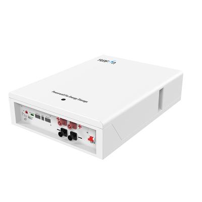 China Wall Mounted LiFePO4 Battery 51.2V 100Ah 5.12kWh Solar Energy Storage with 6000+ Cycles for sale