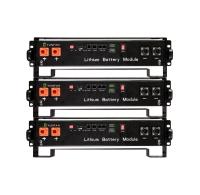China 48V Rack Mount Lithium Battery 50Ah-200Ah LiFePO4 System with 6000 Cycle Life and BMS Protection for sale