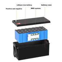 China 12.8V 200Ah LiFePO4 Battery 2560Wh Deep Cycle with BMS for Solar RV Marine for sale