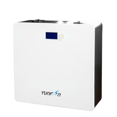 China 5KWh LiFePO4 Solar Battery 51.2V 100Ah Wall Mounted with ≥6000 Cycle Life for Home Energy Storage for sale