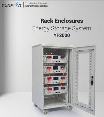 China 48V 100Ah Rack Mounted LiFePO4 Lithium Battery - 6000 Cycle Life, 50kg Weight for Solar Energy Systems for sale