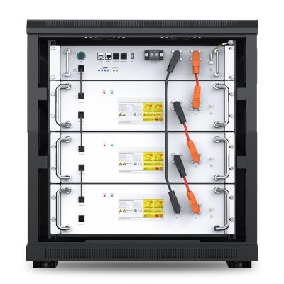 China 306V 100Ah Rack Mounted Lithium Battery - 6000 Cycle Life 10+ Year Design for Energy Storage Systems for sale