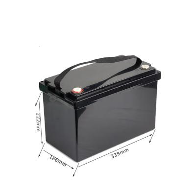 China 12V 100Ah Deep Cycle RV Battery - Lead-Acid Design with 3-5 Year Life for Motorhomes & Marine for sale