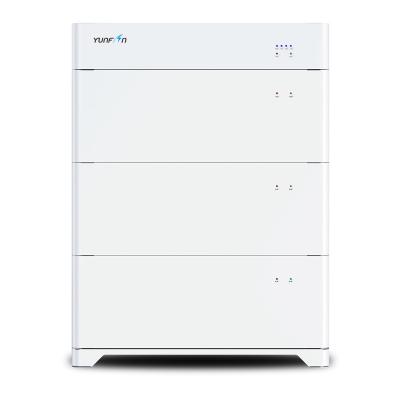 China YUNFAN FY-Battery 5.12kWh Stackable LiFePO4 Energy Storage System - 51.2V 100Ah with 6000+ Cycles for sale