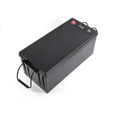 China 12V 300Ah LiFePO4 Lithium Battery Pack with 3840Wh Capacity for Solar Systems and RV Applications for sale