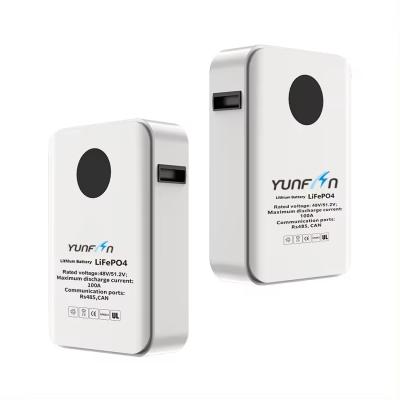 China 48V 100Ah 200Ah Wall Mounted LiFePO4 Battery 5KW 10KW Home Energy Storage System for sale