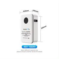 China 48V 100Ah 200Ah Wall Mounted LiFePO4 Battery 5KW 10KW Home Energy Storage System for sale