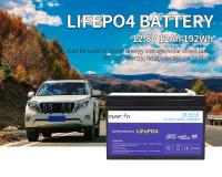 China 12V 12Ah LiFePO4 Solar Home Battery Backup for RV Golf Cart 153.6Wh for sale