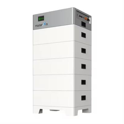 China 51.2V 300Ah 400Ah Residential Lithium Ion Battery 15KWh Stacked Battery Pack All In One for sale