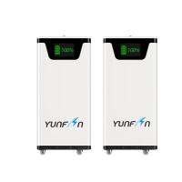 China 51.2V 300Ah 400Ah LiFePO4 Floor Battery 15kWh 20kWh 6000 Cycles Home Energy Storage for sale