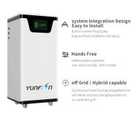 China 51.2V 300Ah 400Ah LiFePO4 Floor Battery 15kWh 20kWh 6000 Cycles Home Energy Storage for sale