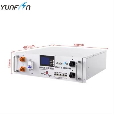 China 51.2V 200Ah 10KWh LiFePO4 Rack Mounted Battery Pack with 6000+ Cycle Life for sale