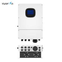 China Yunfan 5.5kW Hybrid Solar Inverter 48V 5500W Single Phase On Grid Off Grid MPPT 100A IP65 for sale