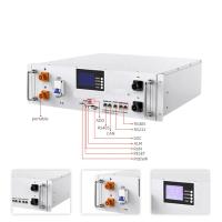 China 51.2V 50Ah LiFePO4 Battery Rack Mounted 2.56kWh Home Energy Storage System RS485 for sale
